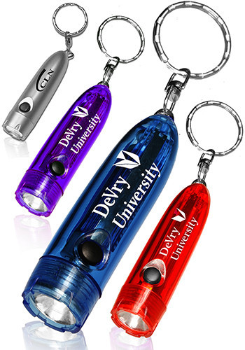 Mini Flashlight Keychains | Custom Printed As Low As $1.09